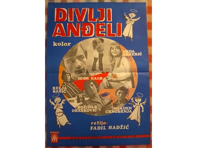 plakat DIVLJI ANĐELI