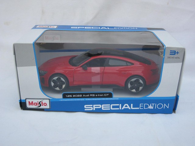 1:24 maisto audi RS e-tron quattro