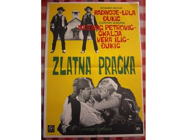 plakat ZLATNA PRAĆKA