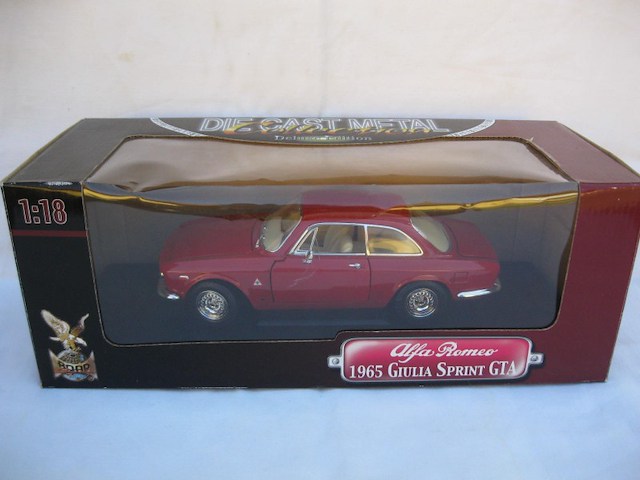 1:18 road signature alfa romeo giulia sprint GTA