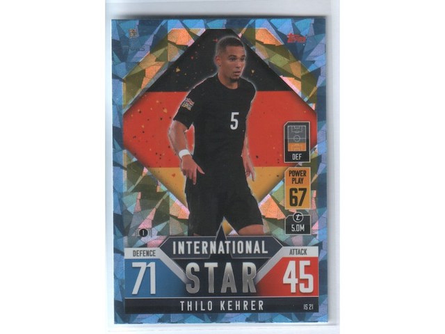 2022/23 Match Attax Road to NL Finals Kehrer Crystal