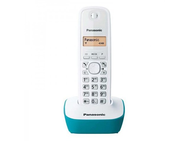 PANASONIC telefon KX-TG1611FXC belo-plavi