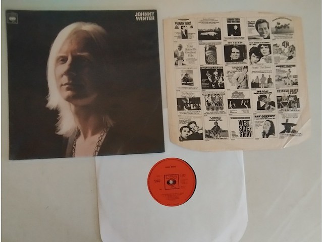 JOHNNY WINTER FIRST UK LP