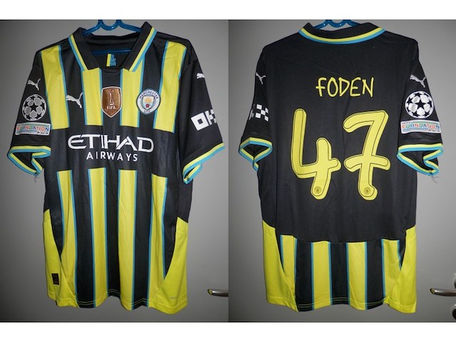 Manchester City dres 2024-25 Foden 47 (Gostujući)