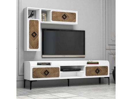 HANAH HOME TV POLICA SAMBA WHITE