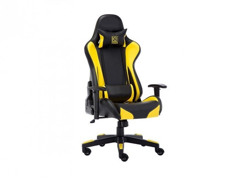 LC POWER LC-GC-600BY GAMING CHAIR BLACK/YELLOW CENA