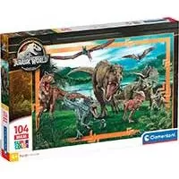 Puzzle slagalica 104 maxi dela Jurassic World Clementoni 23757