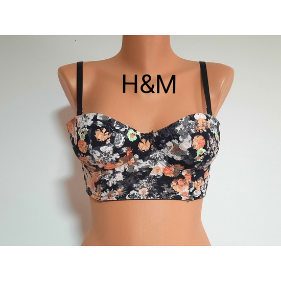 H&M grudnjak mini korset 75 B