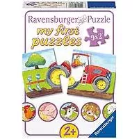 Ravensburger puzzle 18 delova - 9 u 1 na imanju 07333