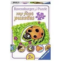 Ravensburger puzzle 12 delova - 6 u 1, gde zive 07368