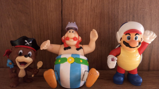 Lino, Obelix, Super Mario