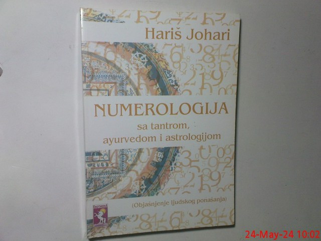 HARIS JOHARI  -  NUMEROLOGIJA SA TANTROM , AYURVEDOM I