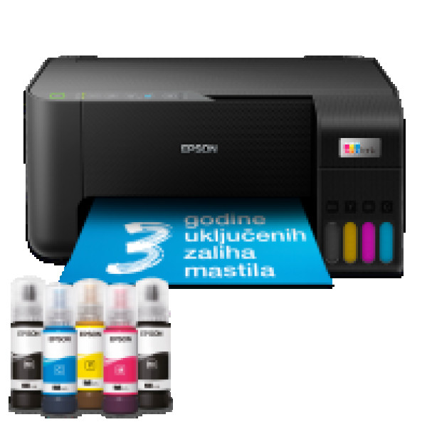 L3270 EcoTank, print-scan-copy, Color, A4, 5760X1440, USB, Wi-Fi, Manual Duplex ( C11CJ67434 )