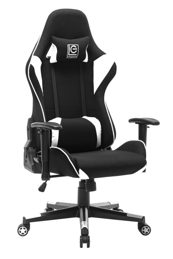 GAMING STOLICA LC Power LC-GC-703BW Gaming Chair Black/White