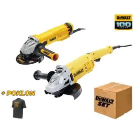 DeWALT 100 years DWSET8, set brusilica DWE492 + DWE4237 + poklon majica