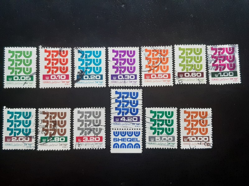 ISRAEL 1980/84 komplet