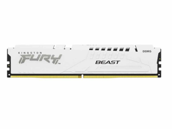 Memorija KINGSTON 16GBDIMMDDR55200MHzCL40FURY Beast White XMP' ( 'KF552C40BW-16' )