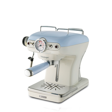 Ariete VINTAGE, Espresso aparat, plavi (1389), 15bar, 850W, 0,9l