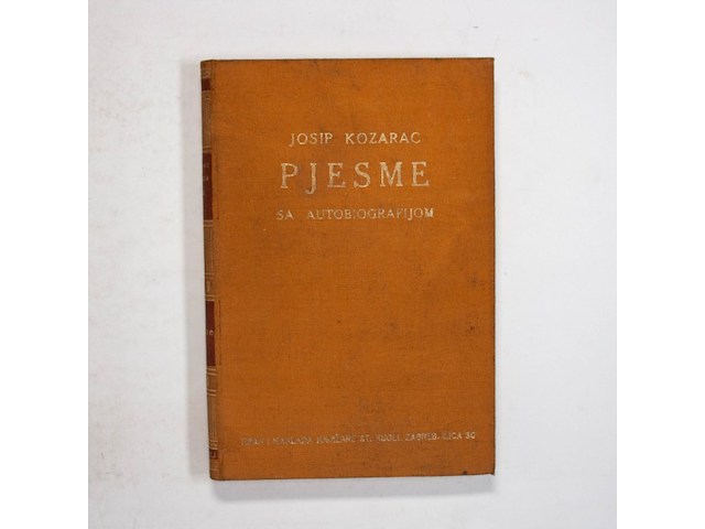 Pjesme sa autobiografijom, Josip Kozarac