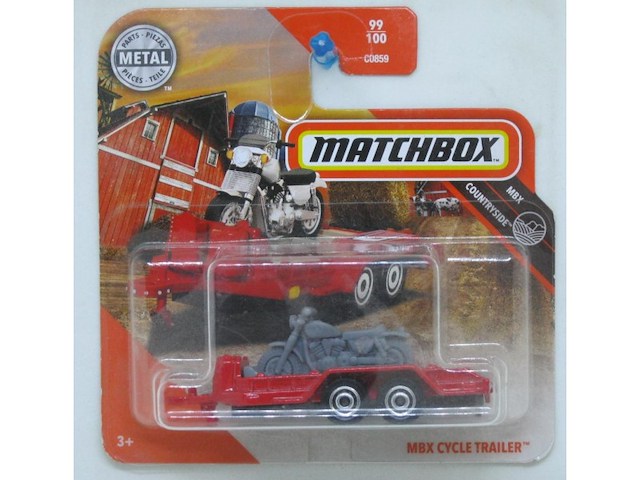 matchbox cycle trailer