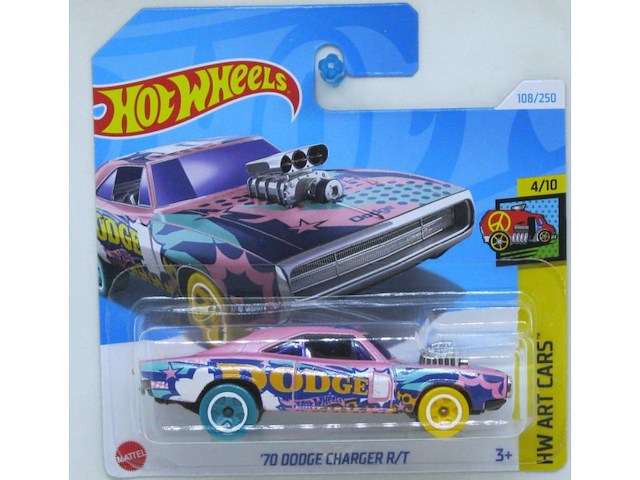 hot wheels dodge charger `70 R/T