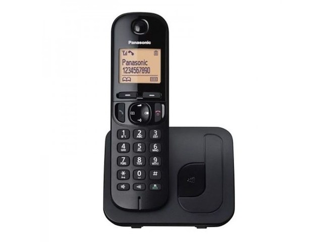 PANASONIC telefon KX-TGC210FXB crni