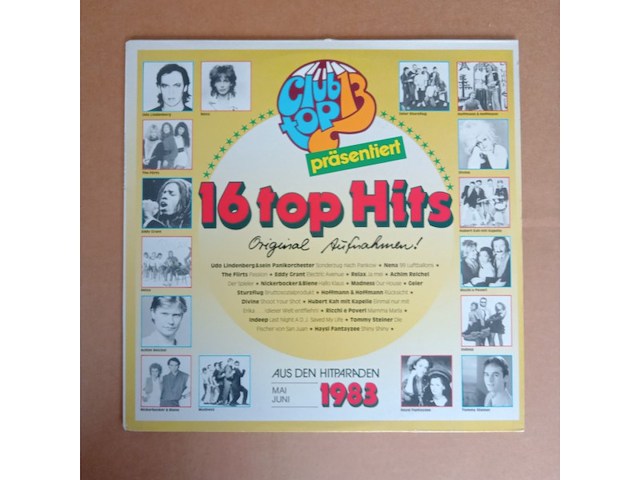 Various - 16 Top Hits ( Mai/Juni 1983) LP, Germany