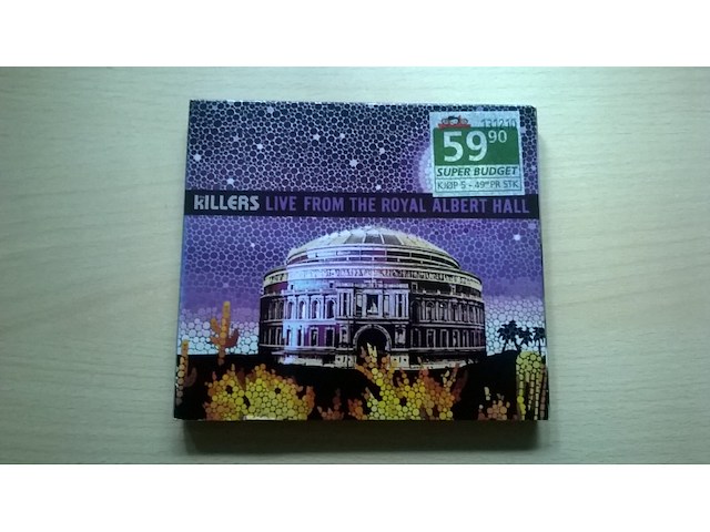Killers- LIVE FROM THE ROYAL ALBERT HALL cd