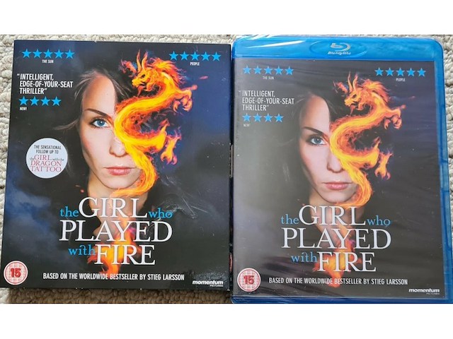 The Girl Who Played With Fire Blu-Ray + Slip Case