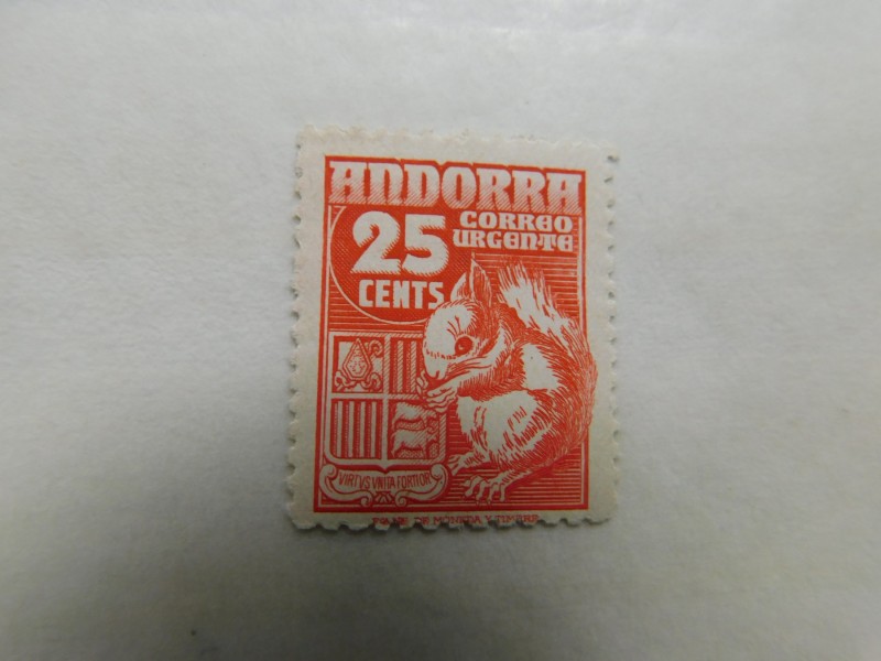 ** CORREOS ANDORRA 1949 **