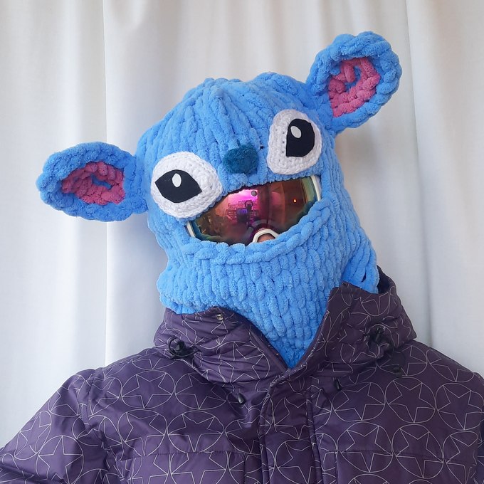 Stitch Ski fantomka Ski kapa Fantomka za skijanje