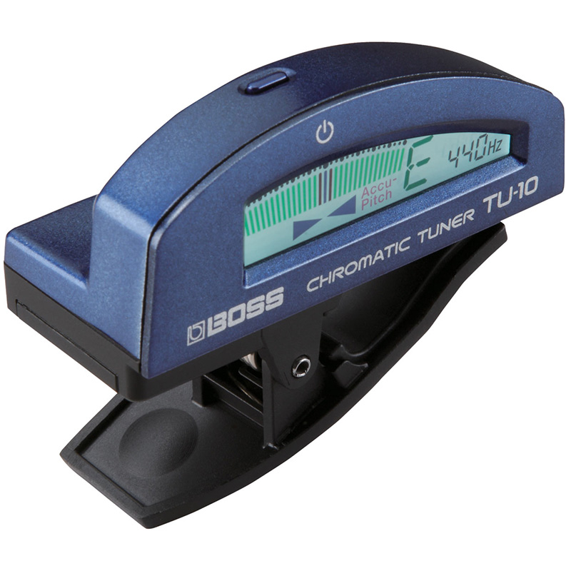 Boss TU-10 BU Clip-on Tuner for Guitar