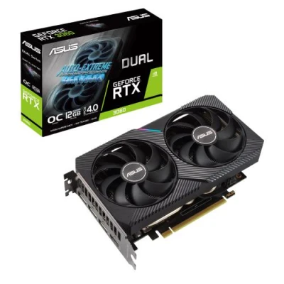 GeForce® RTX 3060 V2 OC 12GB GDDR6 192bit Asus DUAL-RTX3060-O12G-V2