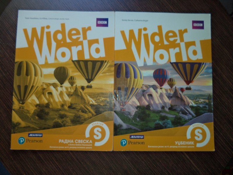 Wider World Starter, udžbenik za 4. razred -