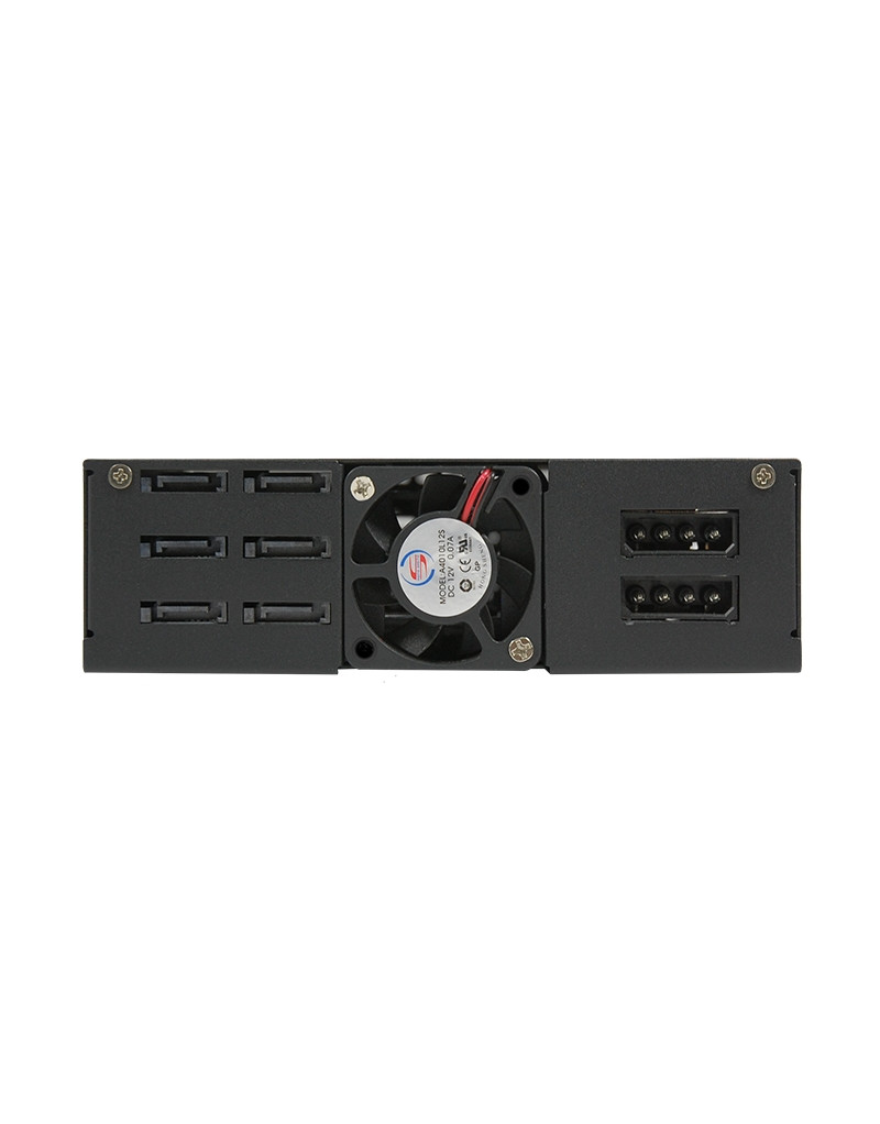 CHIEFTEC CMR-625 6 x 2.5" SATA rack fioka crna