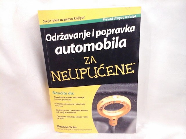 Održavanje i popravka automobila za neupućene