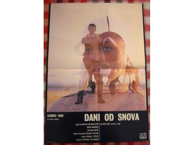 plakat DANI OD SNOVA