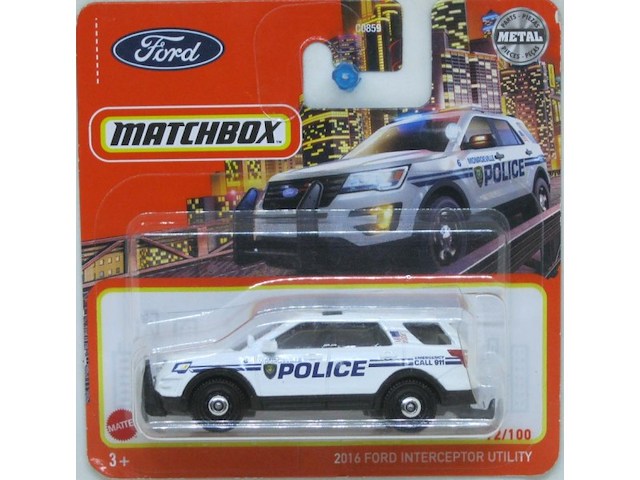 matchbox ford interceptor utility