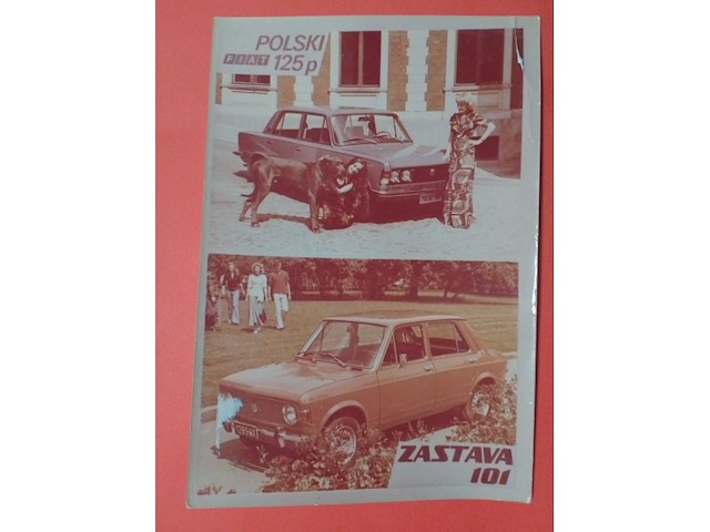 POLSKI FIAT 125 P-ZASTAVA 101-10.GODINA SARADNJE (612)