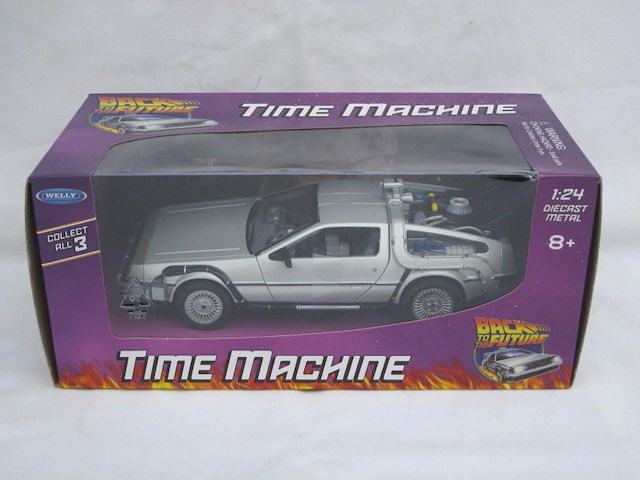 1:24 welly delorean DMC12