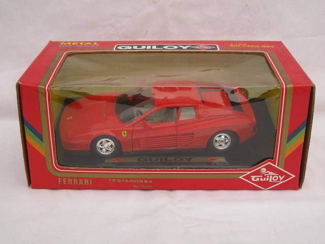 1:24 guiloy ferrari testarossa