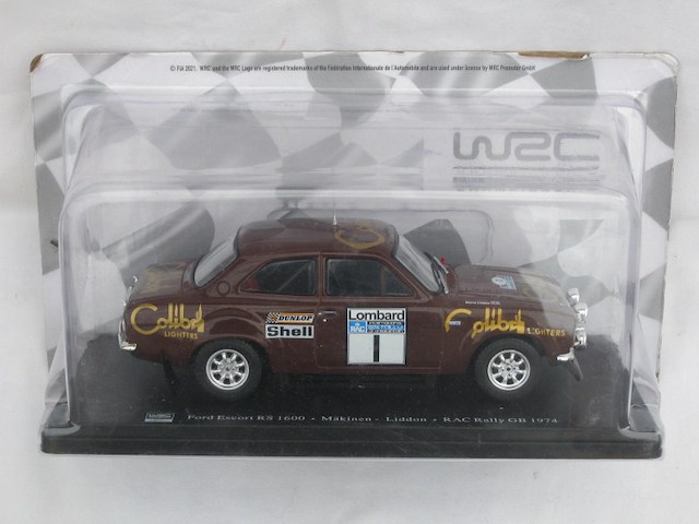 1:24 hachette ford escort RS1600