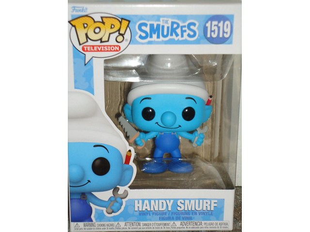 Funko POP! The Smurfs - Handy Smurf