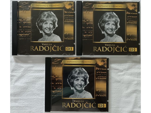 VASILIJA  RADOJCIC  -  3CD Zapisano u vremenu