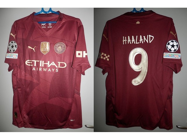 Manchester City dres 2024-25 Haaland 9 (Treći dres)