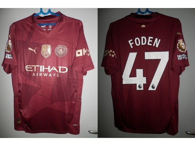 Manchester City dres 2024-25 Foden 47 (Treći dres)