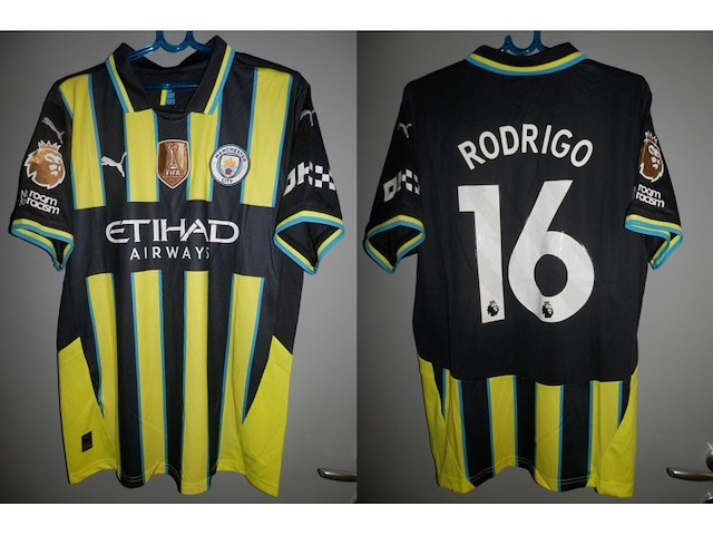 Manchester City dres 2024-25 Rodrigo 16 (Gostujući)