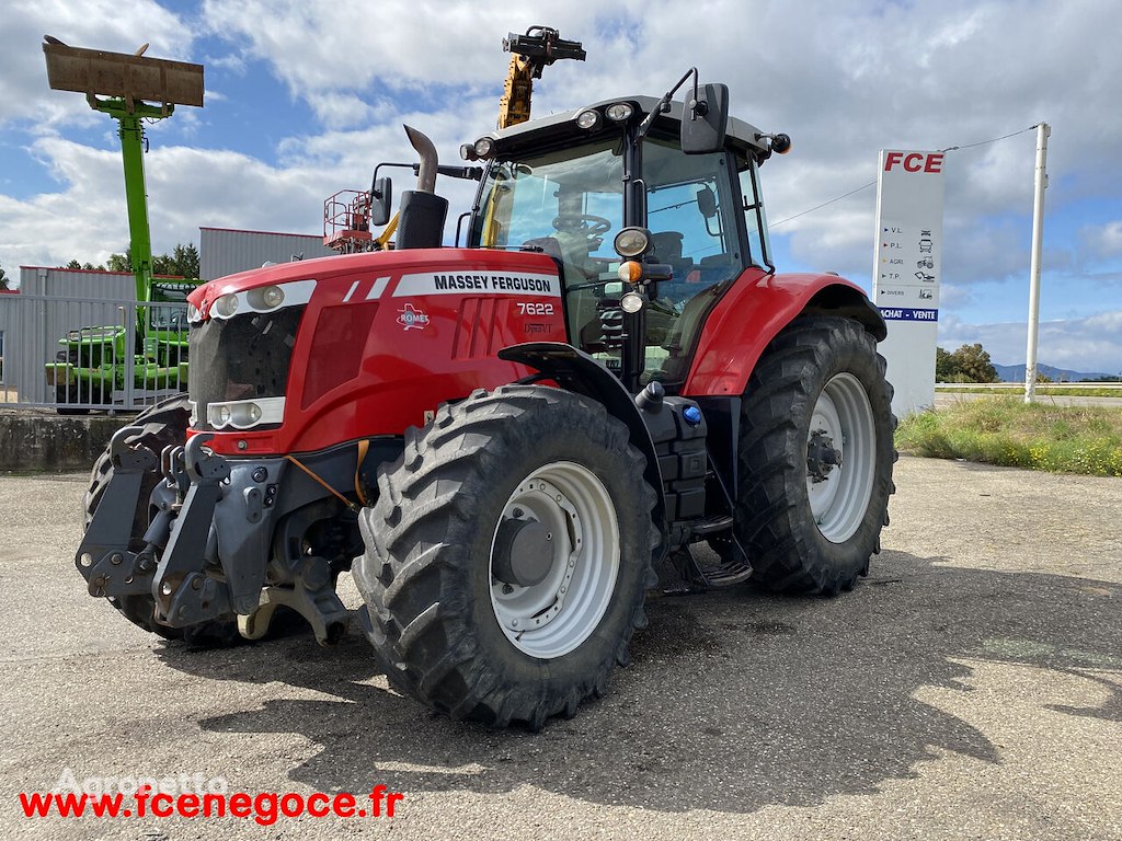 Massey Ferguson 7622 DynaVT / Carte Grise Française traktor točkaš nakon udesa