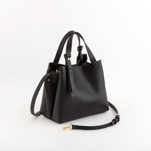 HANDBAG, Black, SINGLE SIZE ( 180948 )