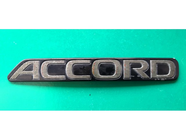 Znak natpis ACCORD za gepek Honda Accord CC7